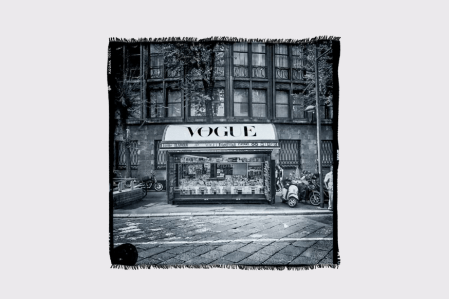 Suzi Roher "Vogue Italia" Scarf – Carriage Trade